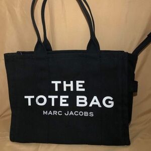 Marc Jacobs | Bags | Mark Jacobs Large Canvas Tote Bag And Black New ...